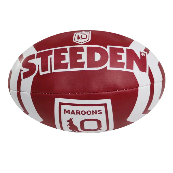 Steeden Queensland Maroons Sponge Football - SPORTFIRST HERVEY BAY